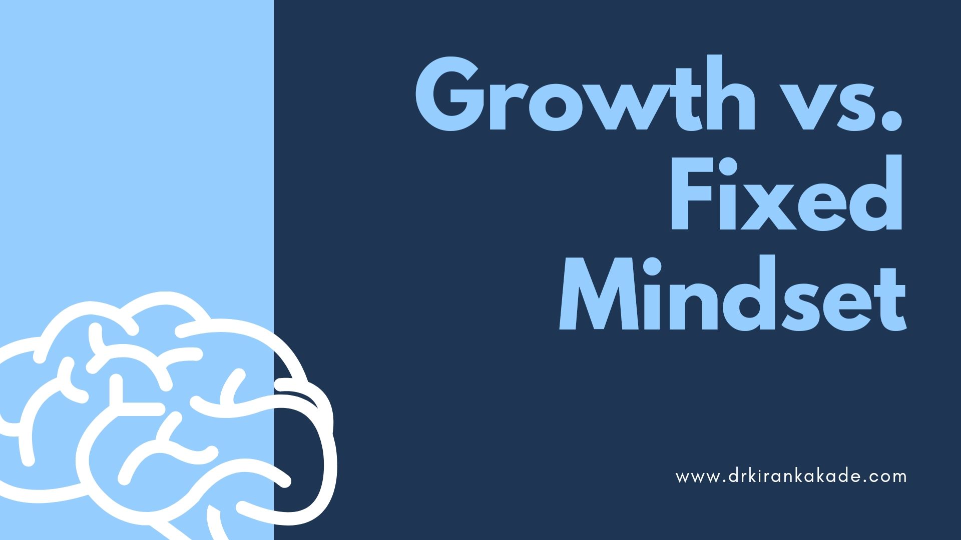 Growth vs. Fixed Mindset: Understanding the Path to Success by Dr ...